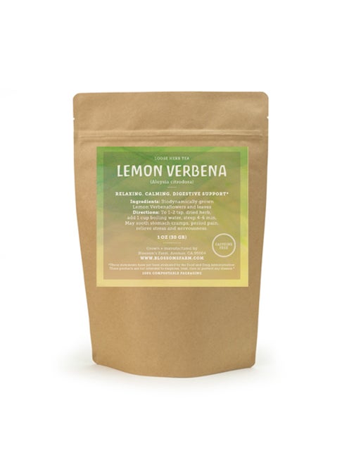 Lemon Verbena tea - Blossom's loose tea | Blossom's Farm
